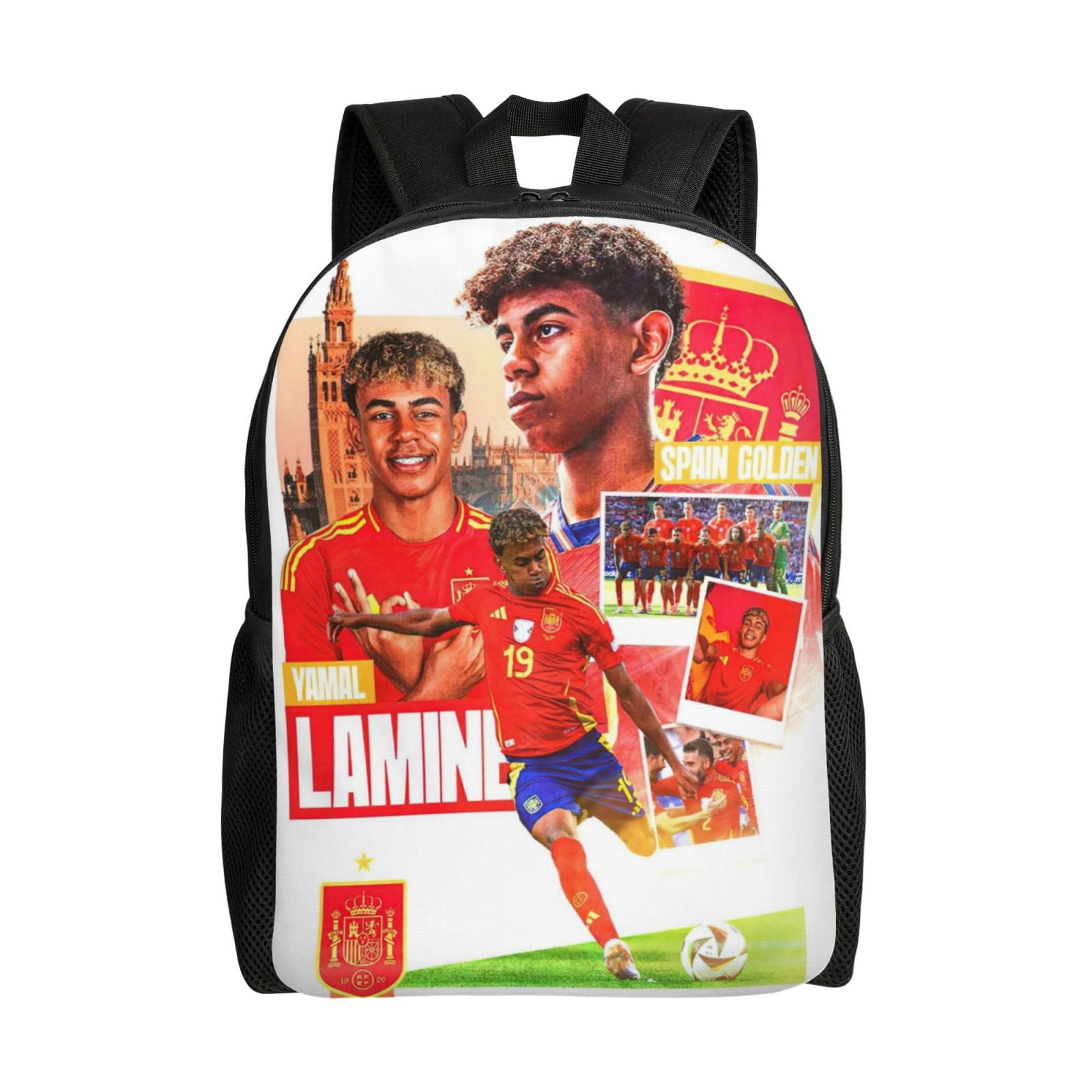 Lamine Yamal Spain Euro Cup 2024 Winner Cross Town Backpack -School ...