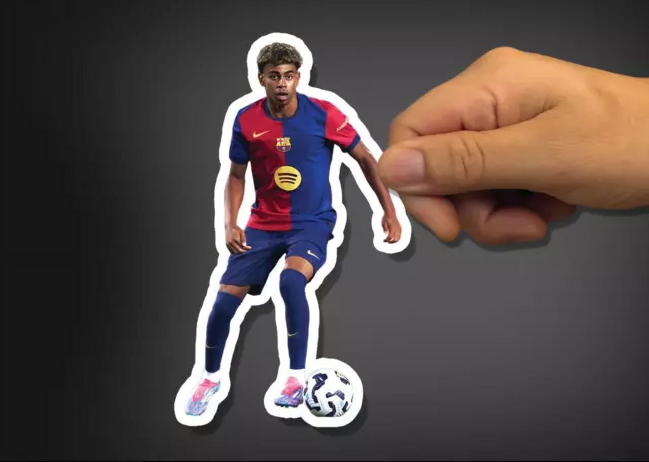 Lamine Yamal Sticker, Soccer Decal For Car Truck Window Phone Decal ...