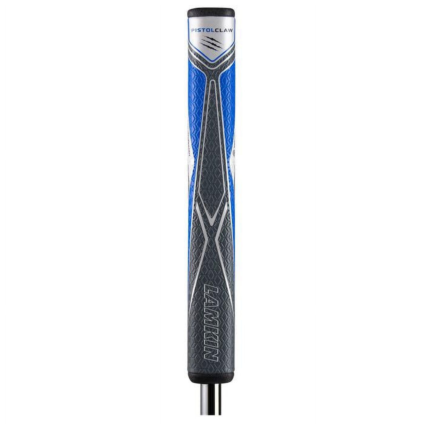 Lamkin SINK FIT Polyurethane Pistol Claw Putter Grip (Gray/Blue, 10.5 ...
