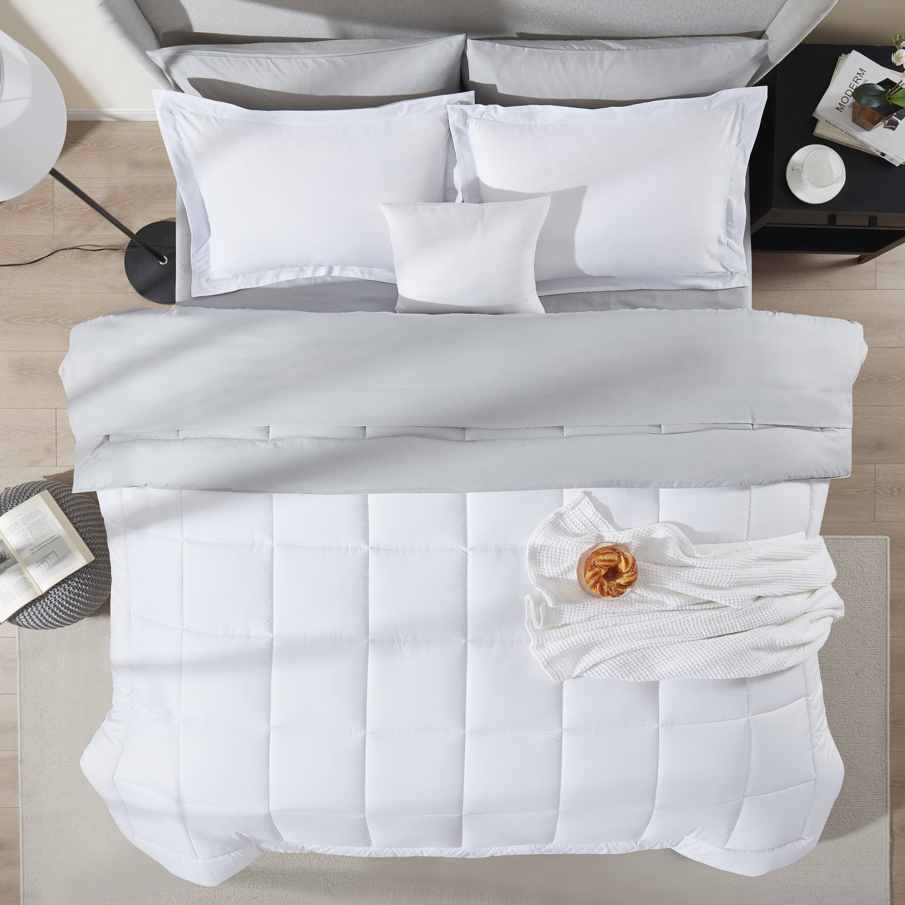 LammaLoe Full-Size Comforter Set With Sheets, Bed In A Bag 7 Piece ...