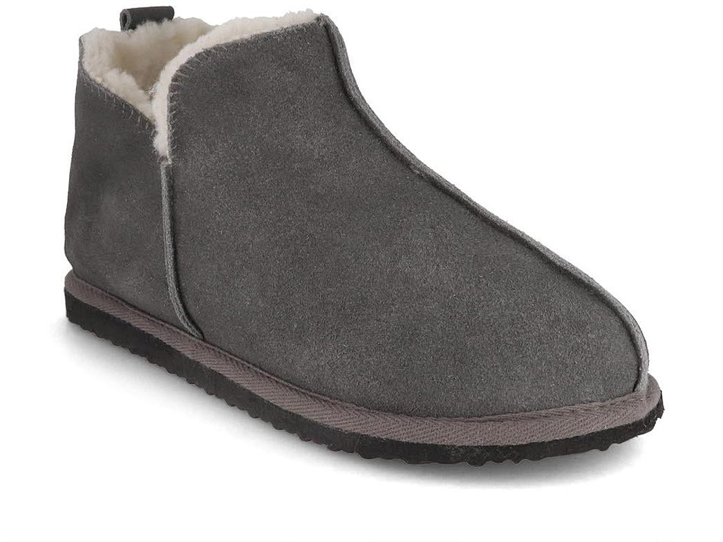 Lammbock 'Shearlock' luxurious lambskin slippers, grey - Walmart.com