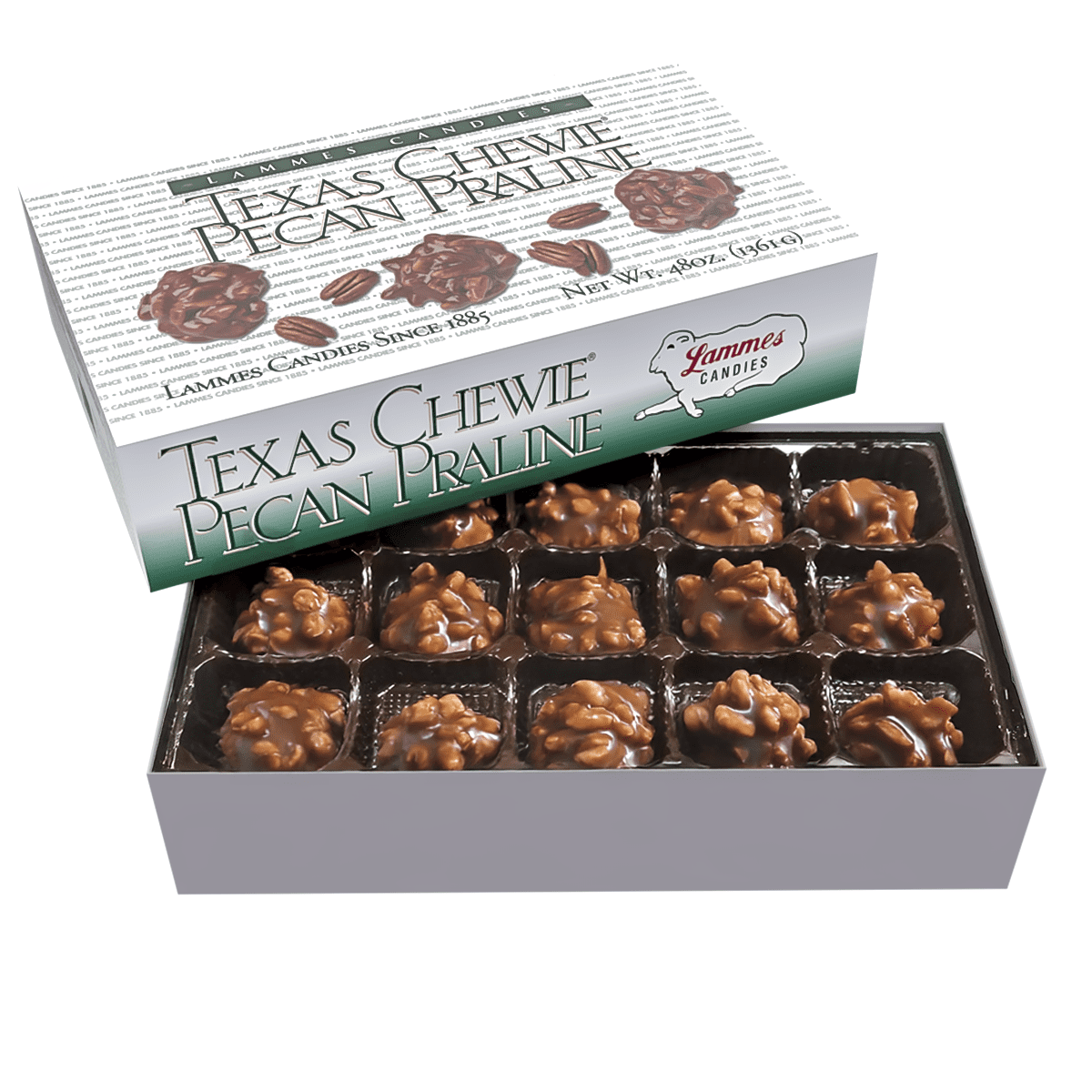 Lammes Candies Texas Chewie Pecan Pralines - Walmart.com