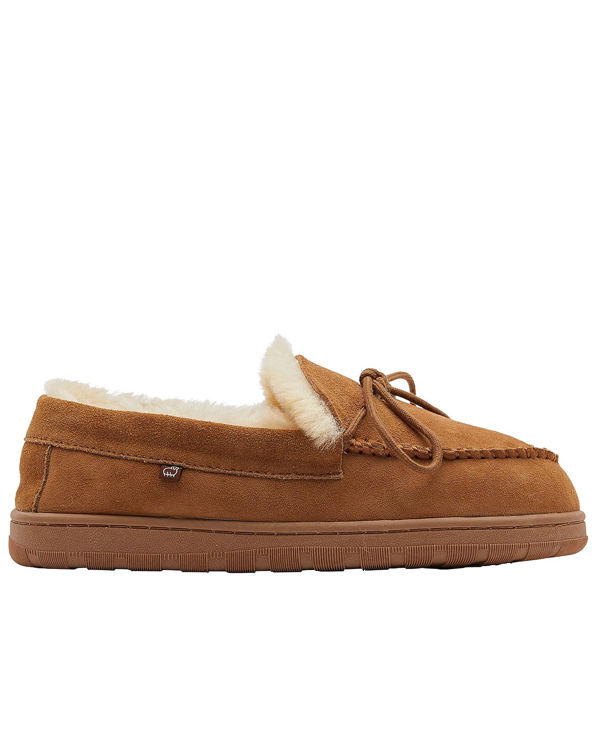 Lamo Footwear Men's Doubleface Sheepskin Slippers Chestnut 13 D ...