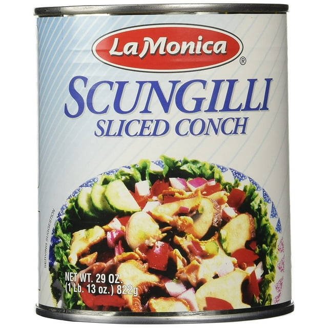 Lamonica Fine Foods Scungilli, Sliced Conch, 29-Ounce - Walmart.com