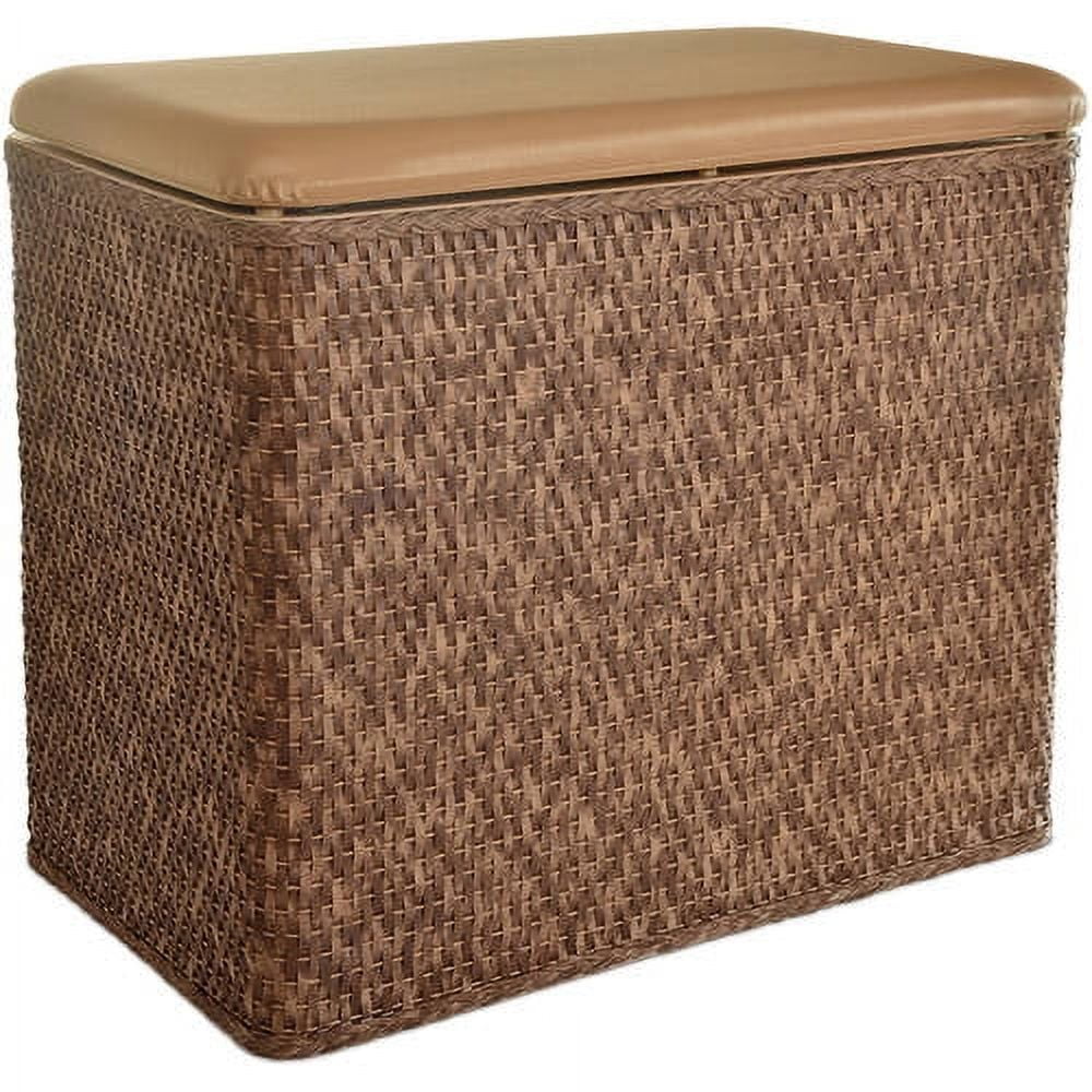 Lamont Home Carter Collection - Bench Hamper - Walmart.com