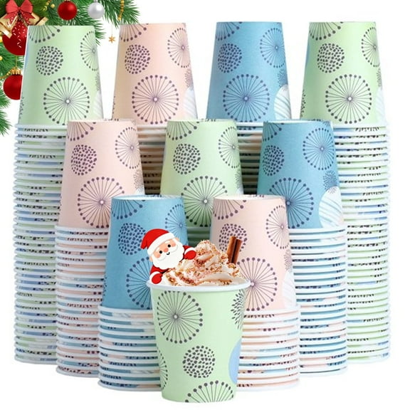 Lamosi Disposable Clear Plastic Cups, PET Clear Cup for Iced Coffee , 9 ...