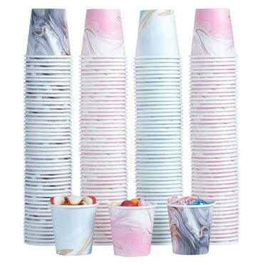 Paper Water Cups Waxed, 5oz, 100/Pack - Walmart.com