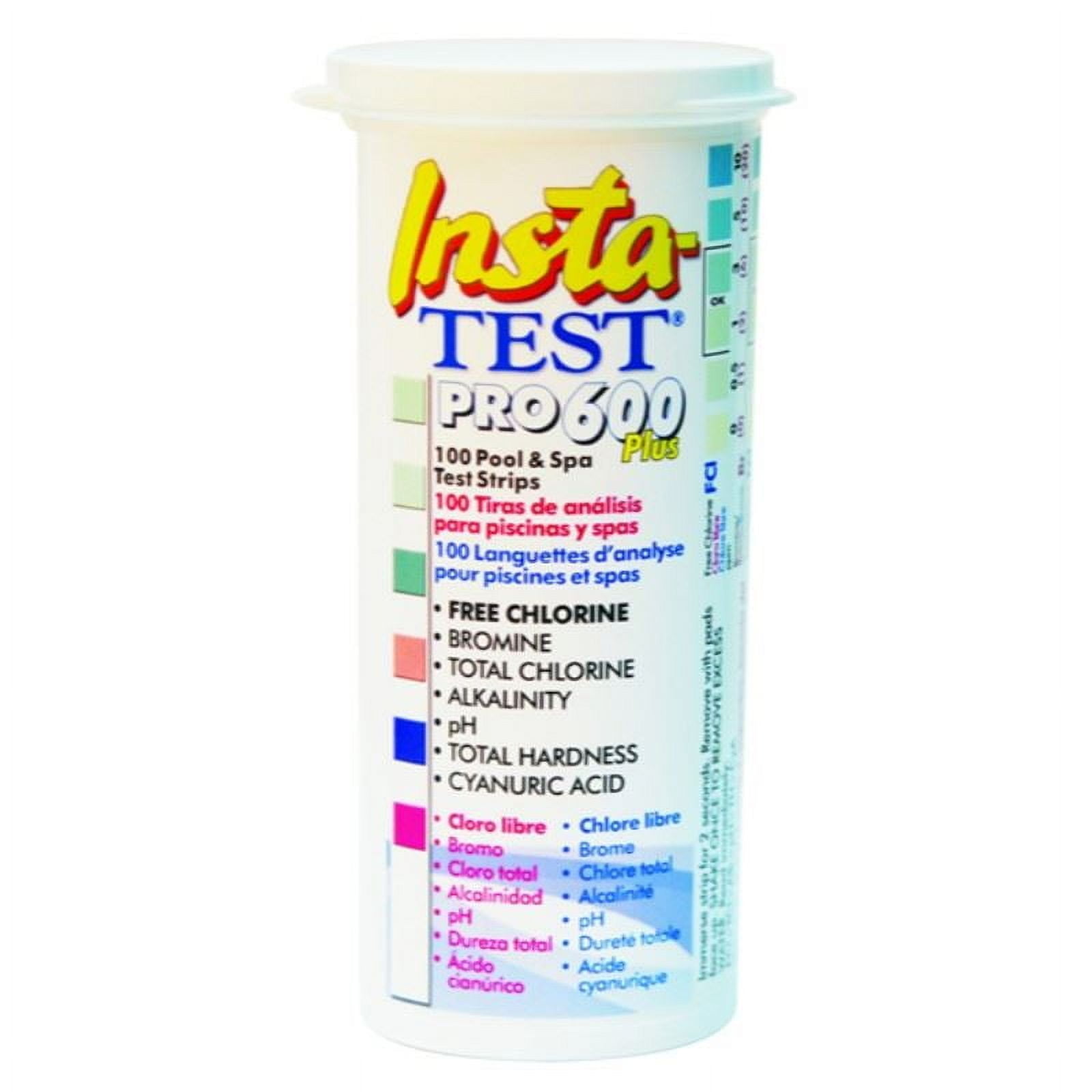 Lamotte Company 3028J6 Insta-TEST PRO 600 Plus Test Strips - Walmart.com