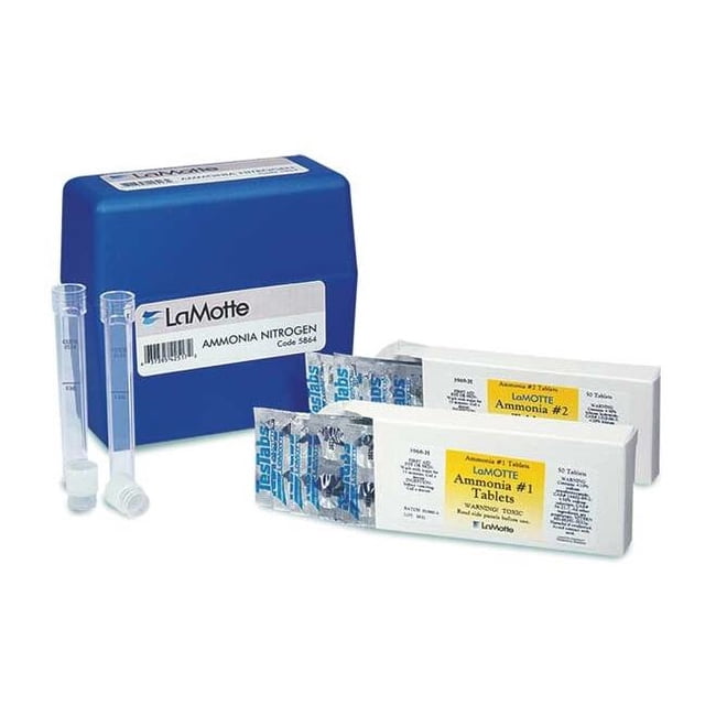 Lamotte Individual Test Kit, Ammonia, Nitrogen 5864-01 - Walmart ...
