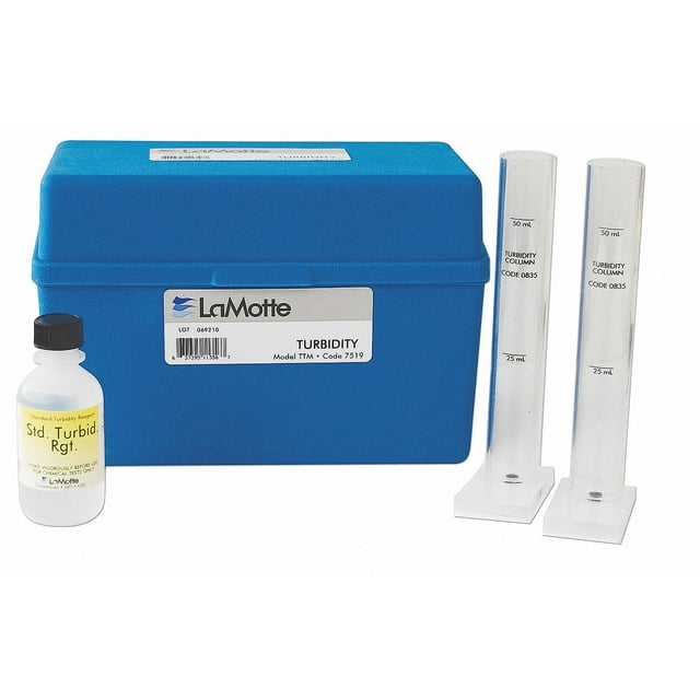 Lamotte Individual Test Kit, Turbidity 7519-01 - Walmart.com