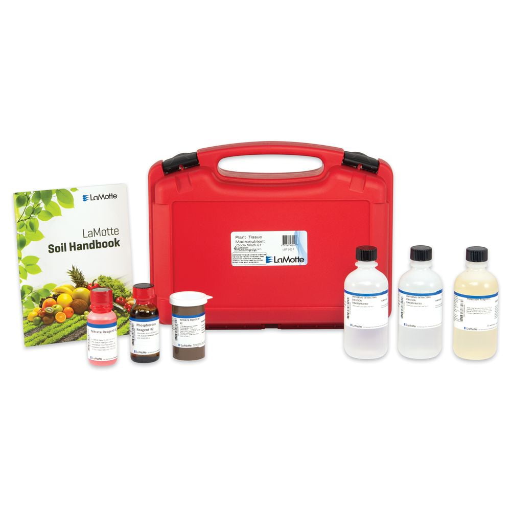 LaMotte Soil Tester Kit, Liquid Extracts for N-P-K Colorimetric Tests ...