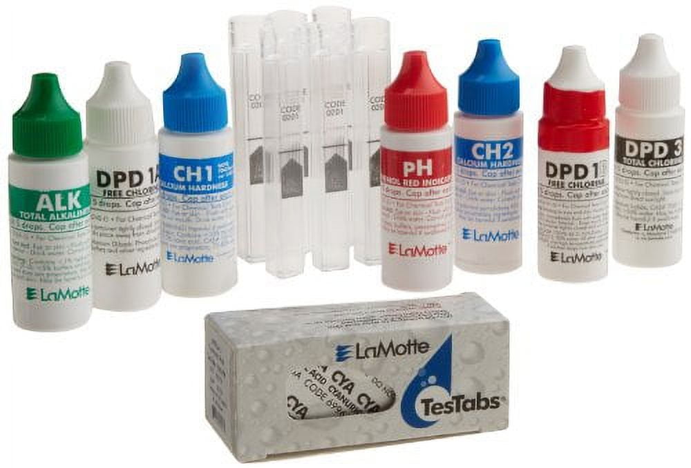 Lamotte Color-Q Pro 7 Pool Chemicals Tester Drops, Test Reagent Refill ...