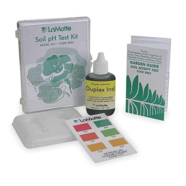 Lamotte Soil pH Test Kit,pH Range 4.0 to 8.0 5024 - Walmart.com