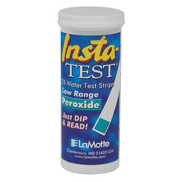 Lamotte Test,,0-50 ppm Hydrion Peroxide,PK25 2984LR - Walmart Business ...