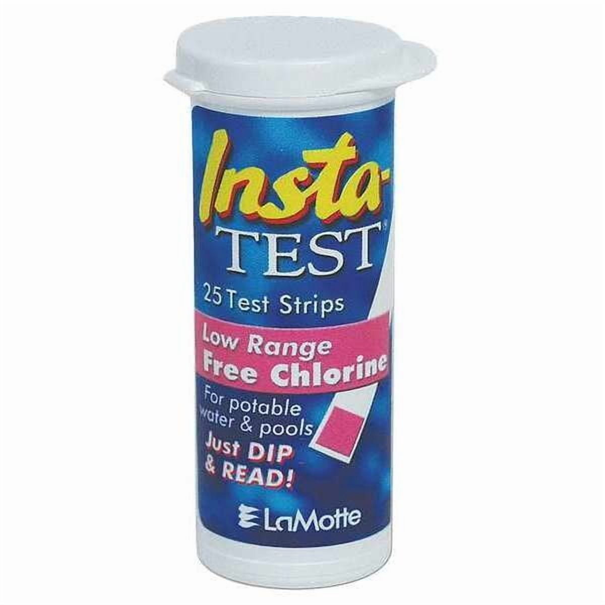 Lamotte Test,3 in L,0-10 ppm Free Chlorine,PK25 2964-G - Walmart.com