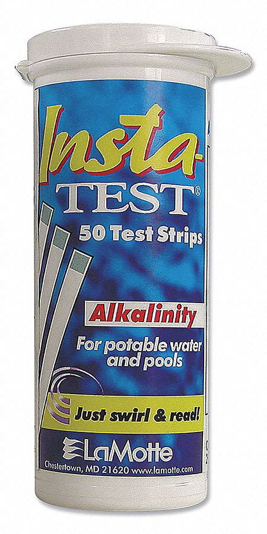 Lamotte Test,3 in L,0 to 180 ppm Alkalinity,PK50 2997 - Walmart.com