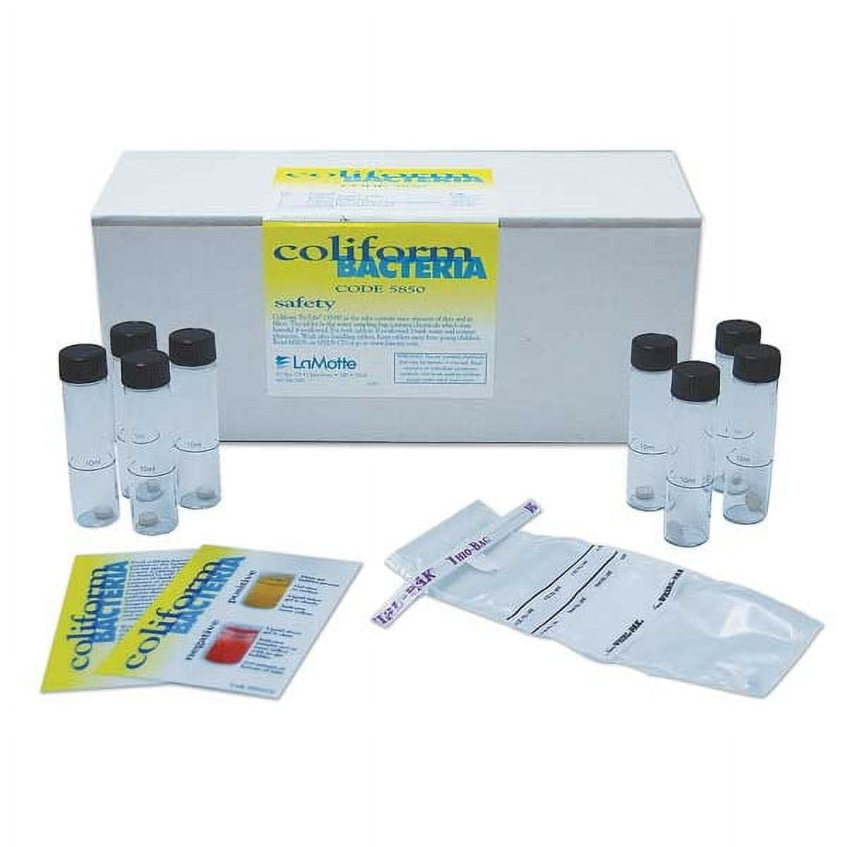 Lamotte Water Test Ed Kit,Coliform Bacteria 5850 - Walmart.com