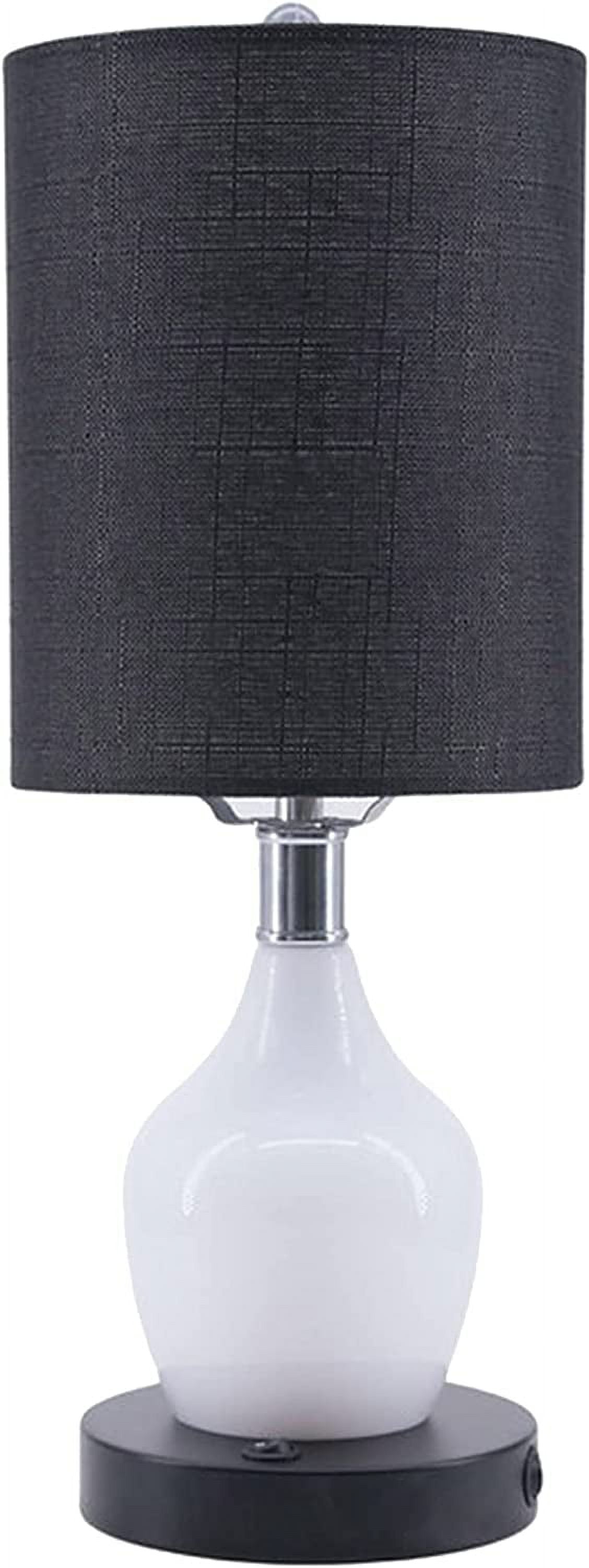 Lamp Angel (Black Shade/Black Base) Standard Electric Night Light or ...