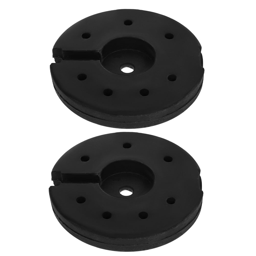 Lamp Base 2 Pcs Accessory Table Weight Rounded Light Chassis Floor ...