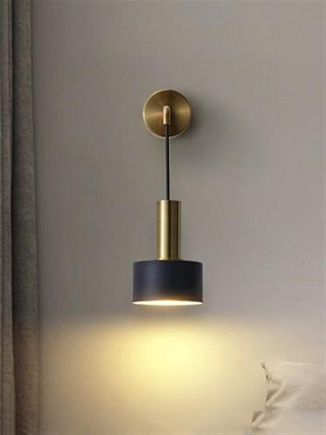 Lamp Bedside Lamp Modern Minimalist Living Room Background Wall Aisle ...