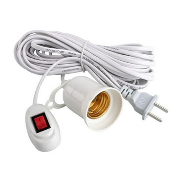 Pull Chain Light Bulb Lamp Socket Replacement Switch E27 E26 3 Way 250W ...