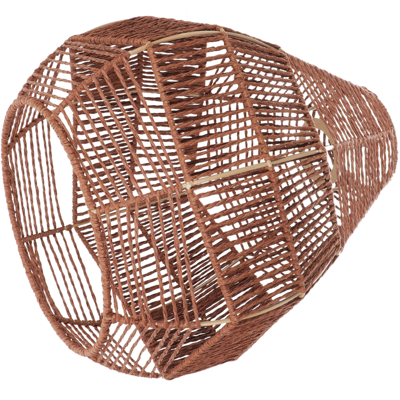 Lamp Cover Simulation Rattan Chandelier Indoor Light Cover Braided ...