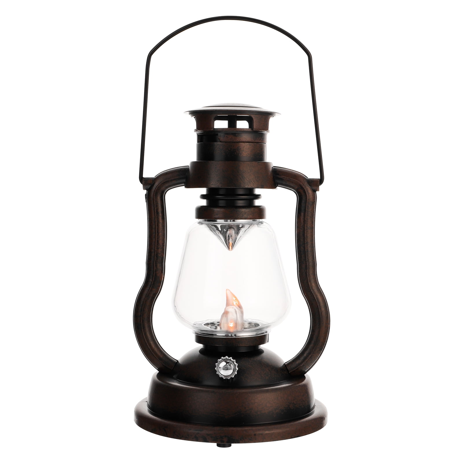 Lamp Head Sockets Rechargeable Light Bulb Retro Horse Lantern Night ...