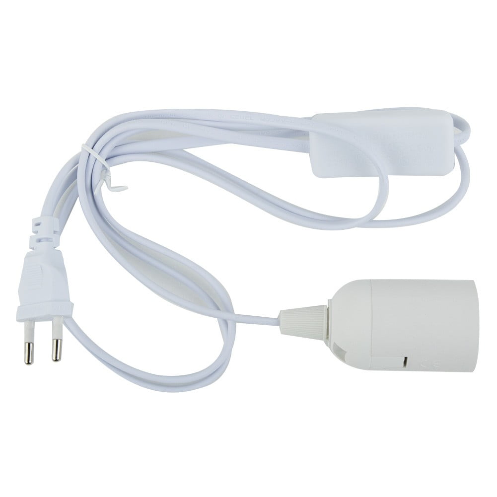 Lamp Holder Lighting Accessories Switch Plug Black White LED/CFL ...