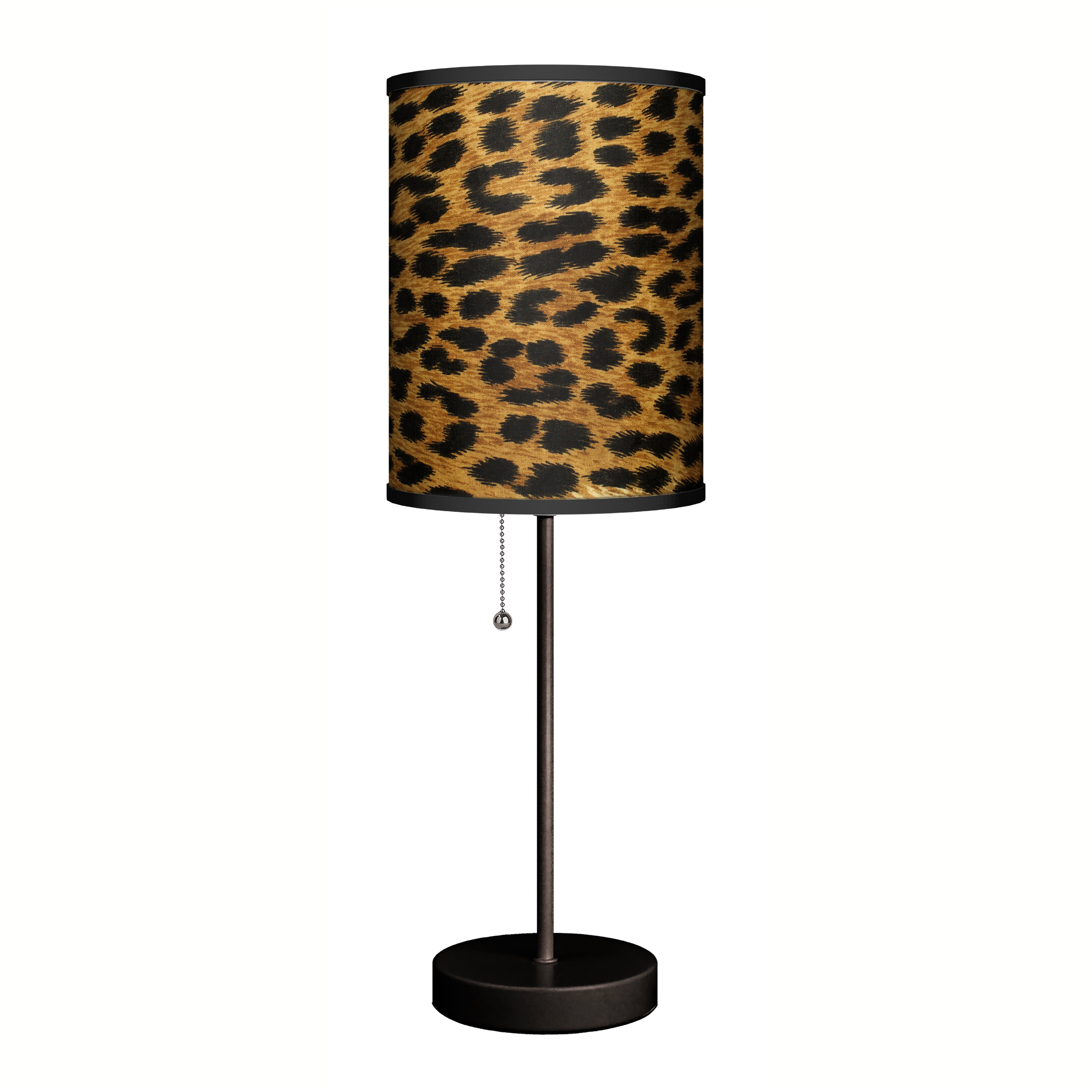 Leopard Print Lamps