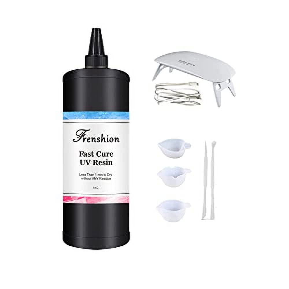 Lamp Included-1KG Lastest Uv Hard Resin,45S Fastest Curing,Ultraviolet ...