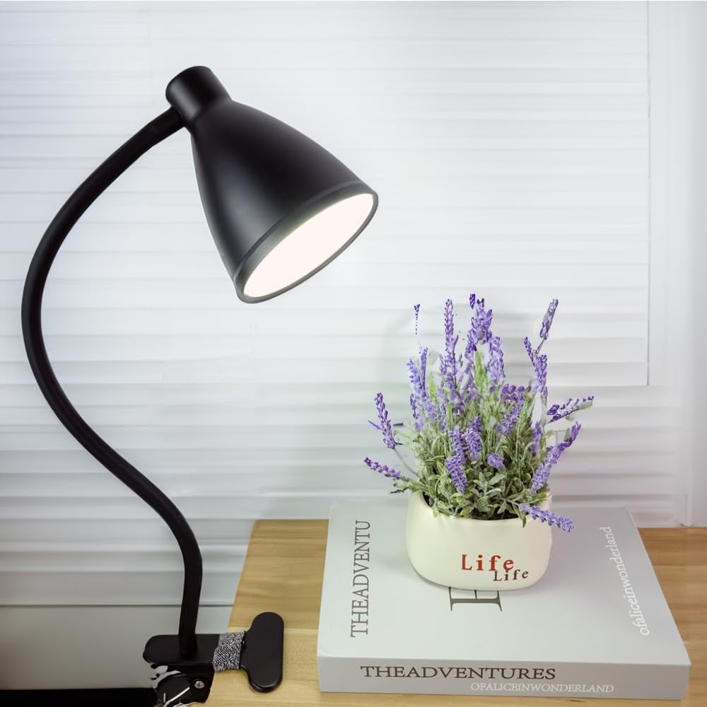 Lamp Reading Light 3 Color Modes 10 Brightness Dimmer Table Lamp with Auto Off Timer Eye-Caring ...