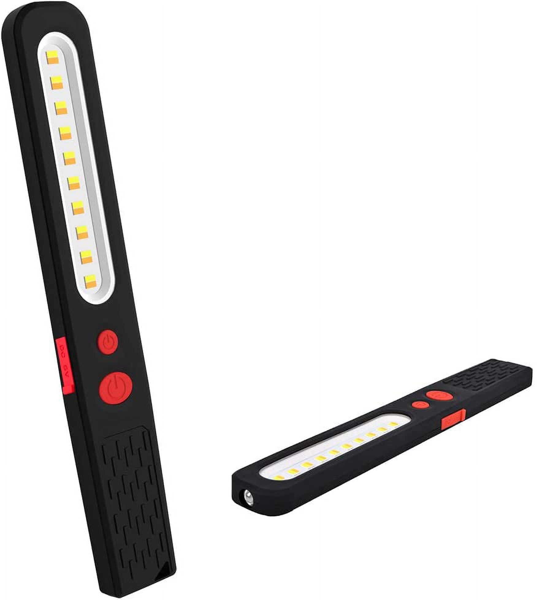 Lamp Rechargeable LED Work Light, Dual Color Combination Light 2 in 1 ...