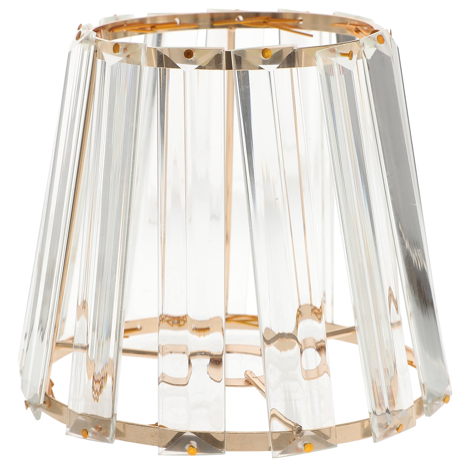 Lamp Shade Clear Lampshade Modern Transparent Glass Decorate Desktop ...