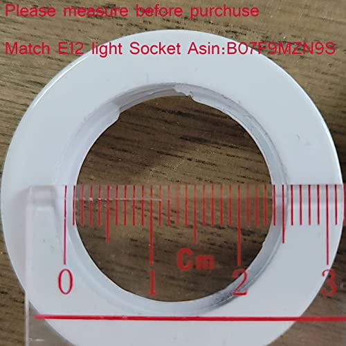 Lamp Shade Collar Rings,Aluminum Threaded Socket Ring for E12 ...
