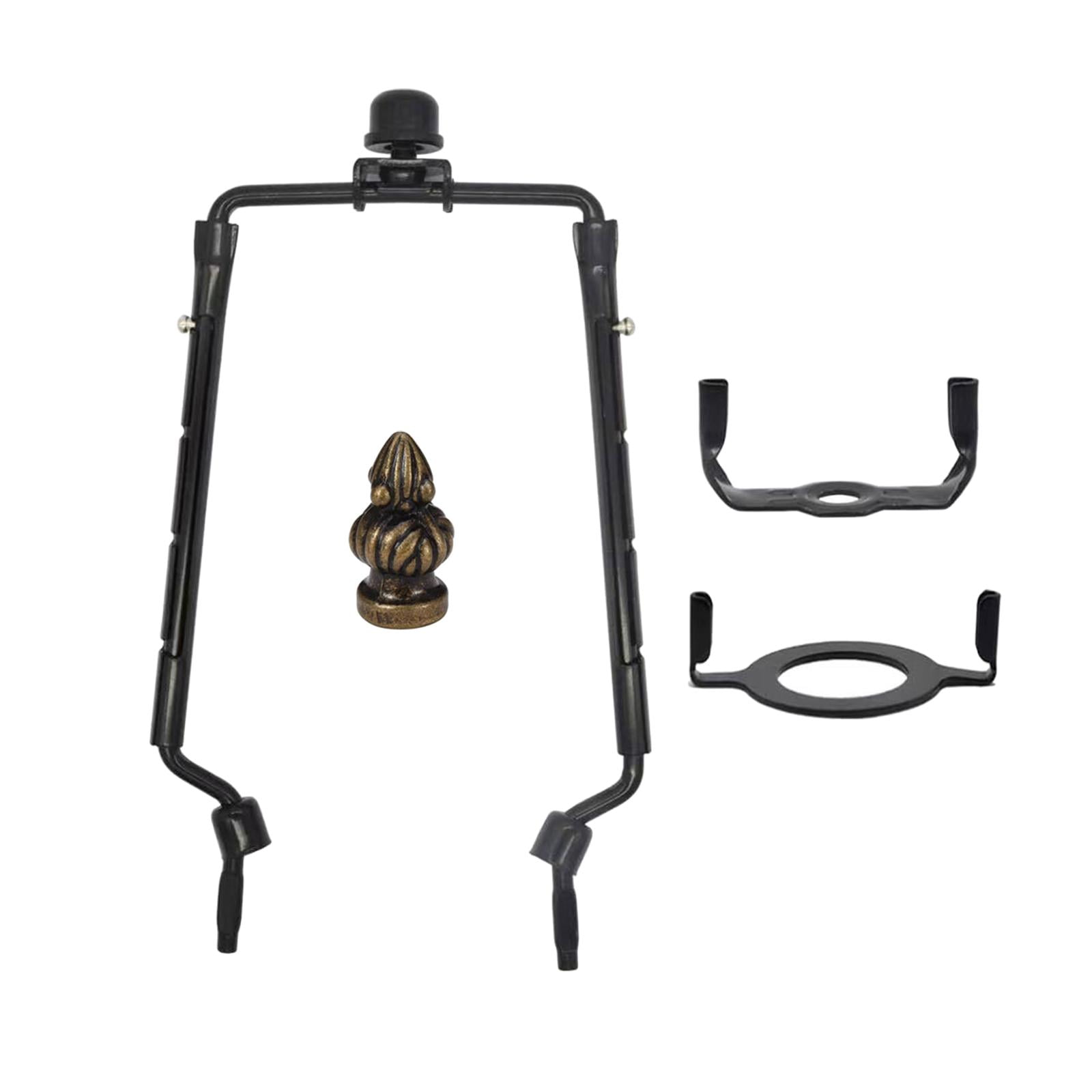 Lamp Shade Harp Holder, Bracket Support, with Finial Light Fitting ...