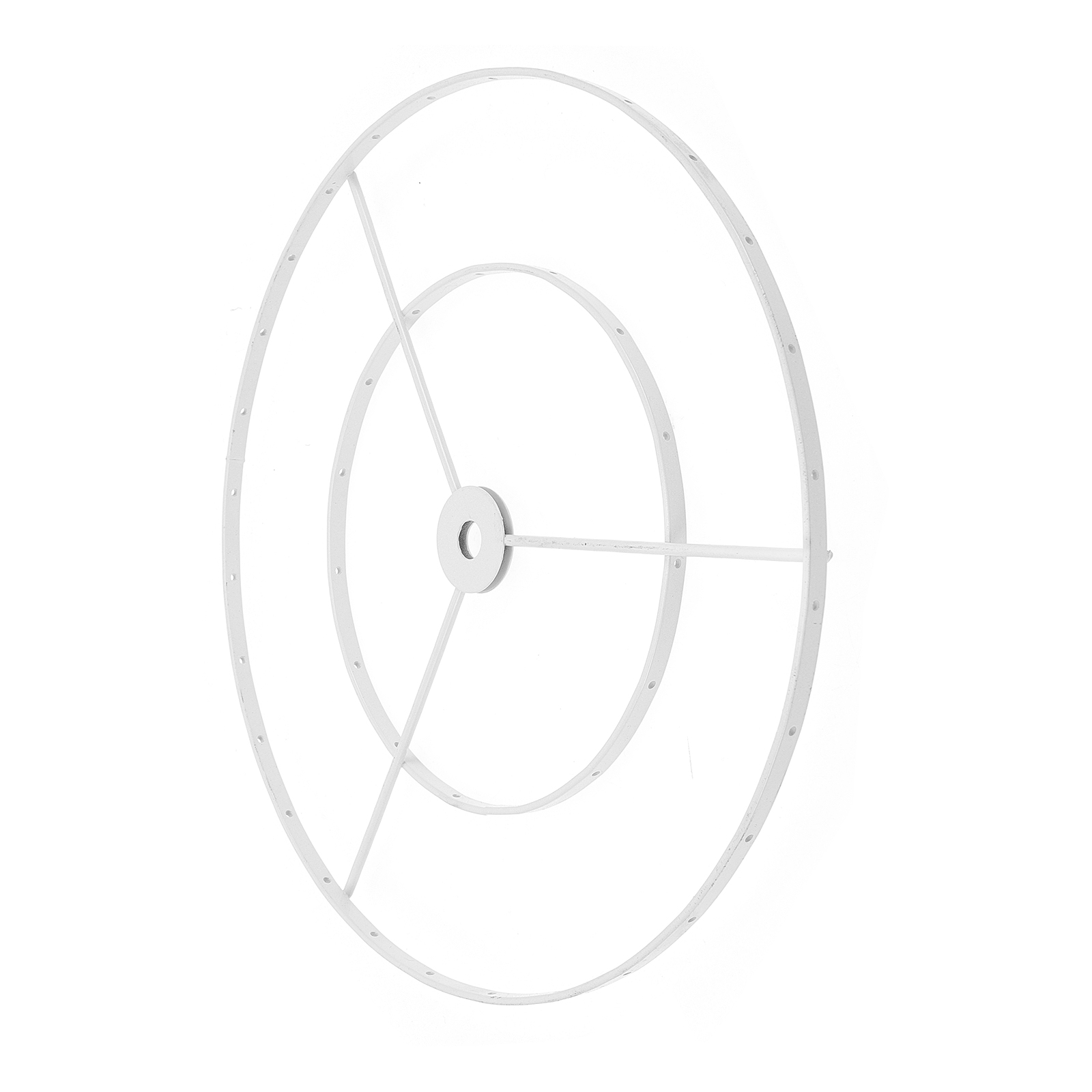 Lamp Shade Ring 2-layer Ceiling Lamp Vintage Lamp Shade Frame 25cm ...