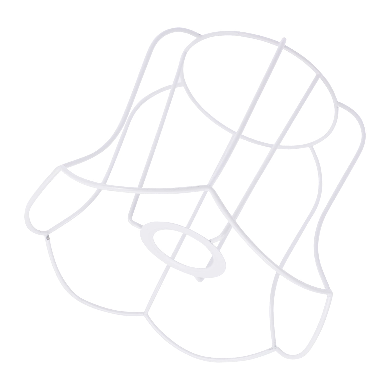 Lamp Shade Ring Iron Wire Light Cover E27 Base Diy Ring Lamp Shade ...