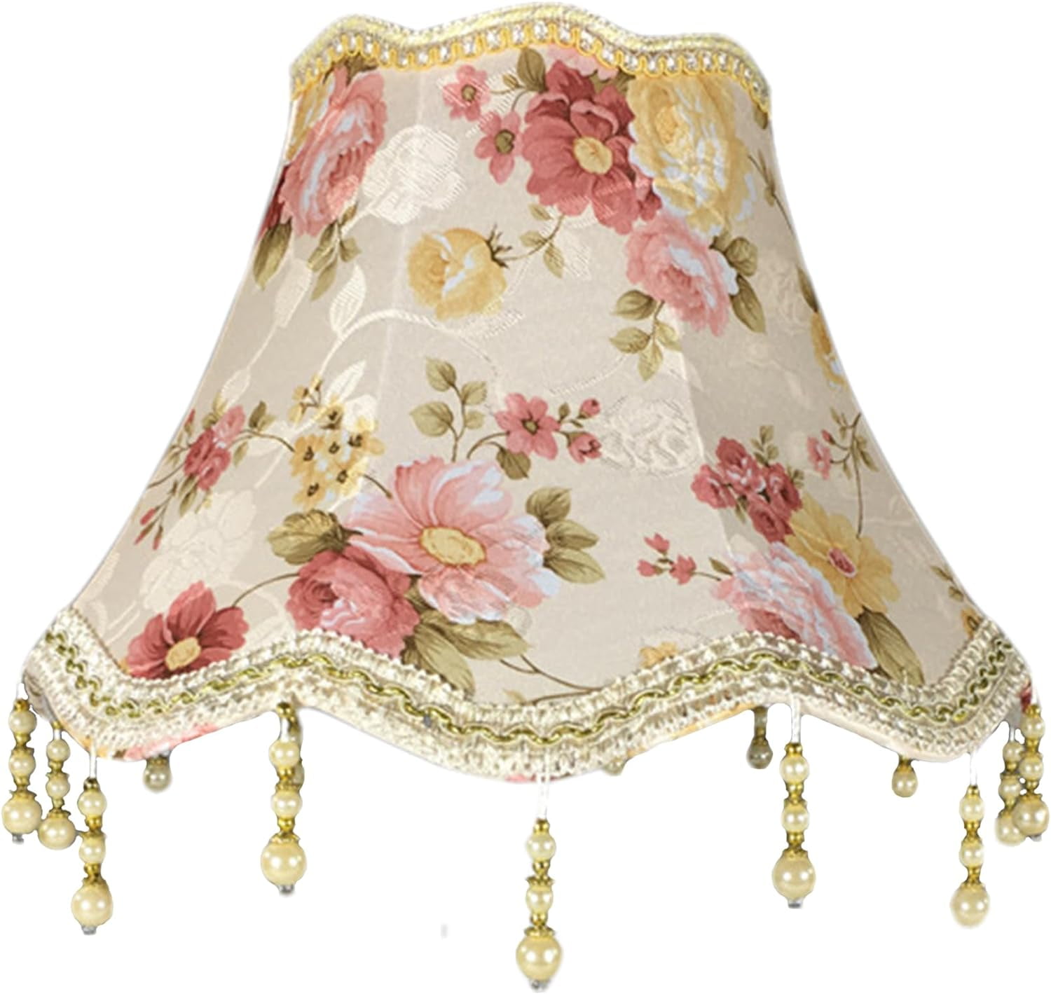 Lamp Shade for Table Lamps:Beautiful Small Floral Lamp Shade,E27 Bulb ...