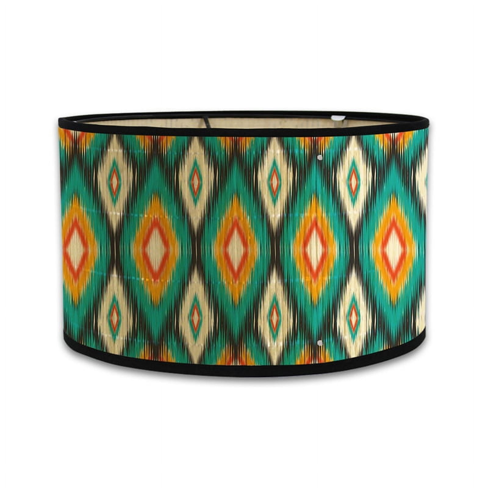 Lamp Shades Print Oval Lamp Shade 30x30x20CM Vintage Lamp Shades for ...