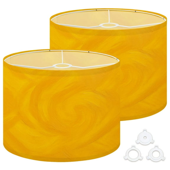 Fantastic Lampshades 2 Pack Bear Forest Mountains Polar Bear Silhouette ...