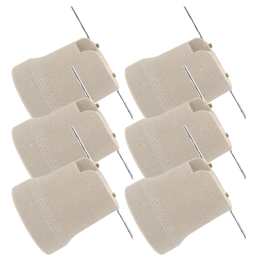 Lamp Socket Replacement Repair Kit Ceiling Light Holder E27 Ceramic ...