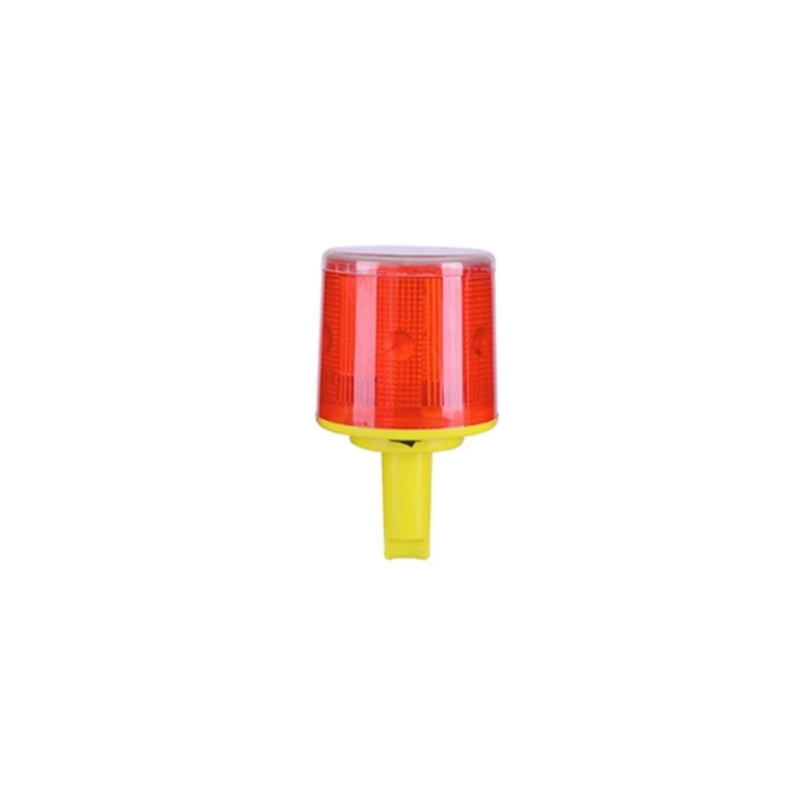 Lamp Solar Powered LED Warning Light Road Traffic Barrier Signal ...