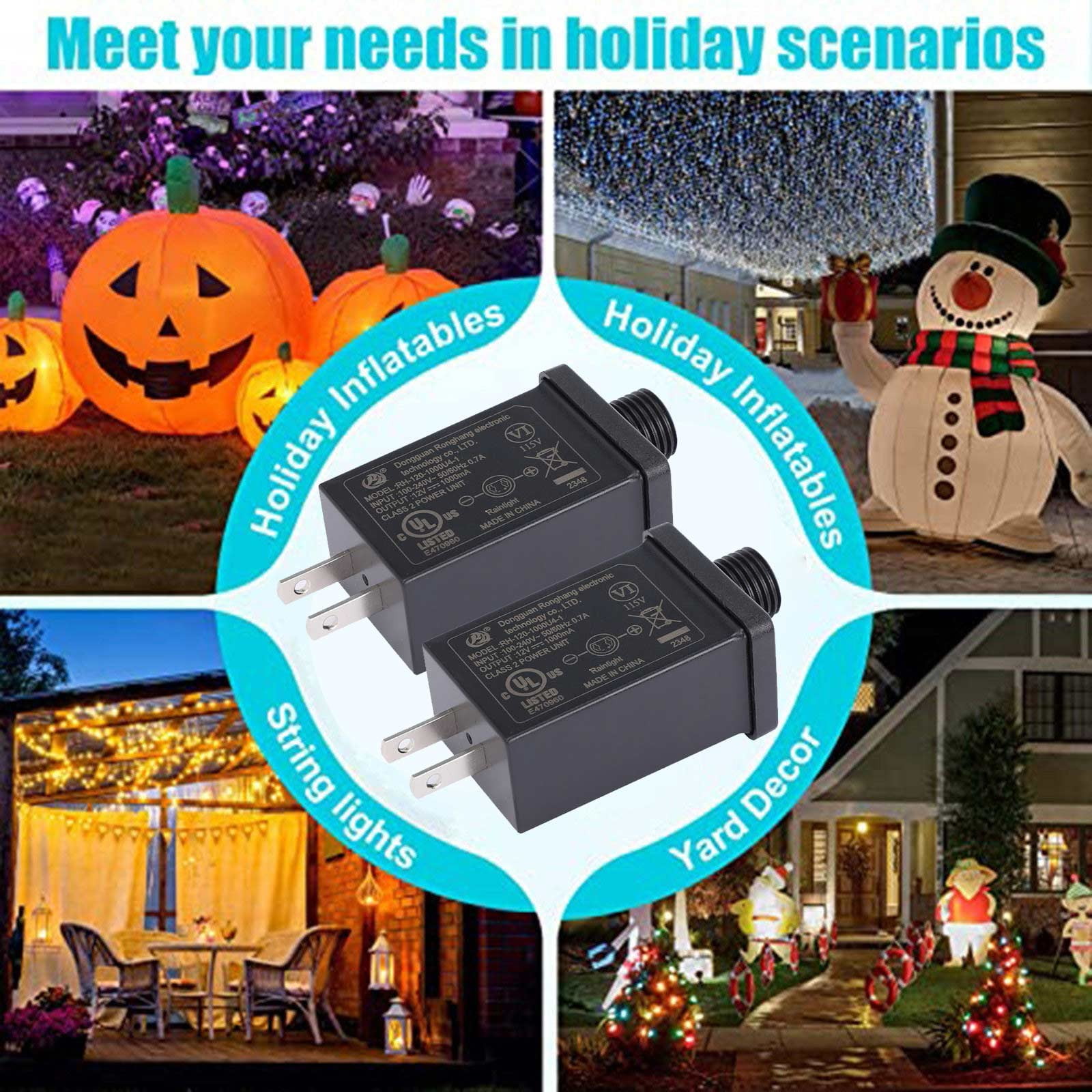 Lamp String 1A Inflatable 2 Class for String Transformer Light 12V Led ...