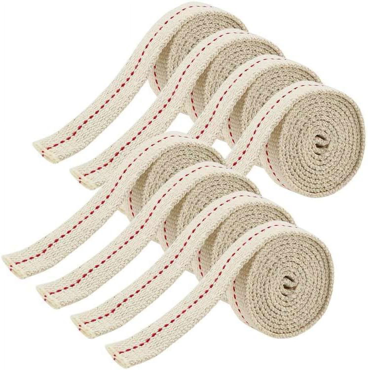 Lamp Wicks 8 Rolls Kerosene Wick Flat Cotton Wick, Wide 20mm Oil Lamp ...
