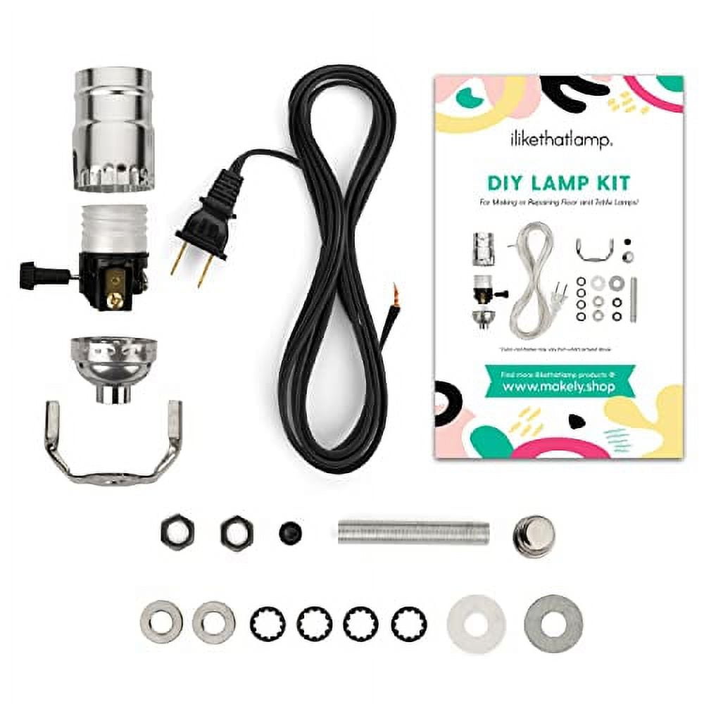 Lamp Wiring Kit-Make or Repair Old Lamps-Rewire a Vintage Lamp or ...