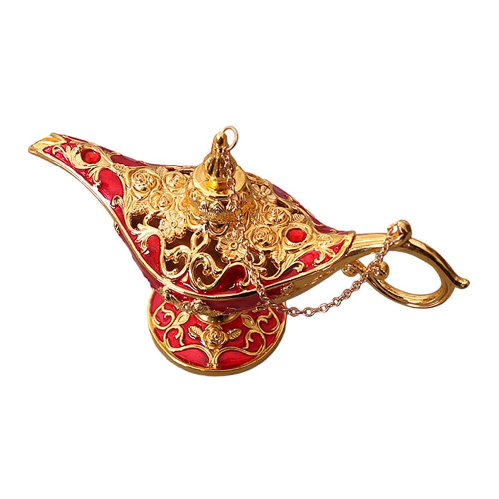 Lamp Wish Lamp Retro Wishing Lamp Vintage Desktop Ornament Arabian ...