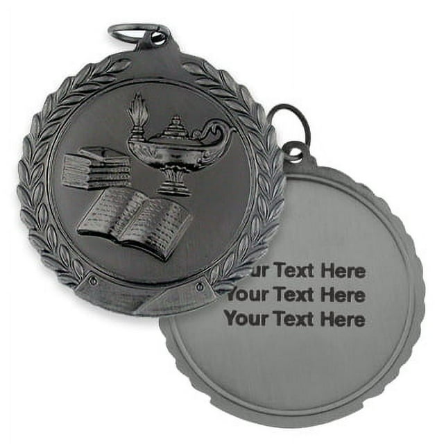 Lamp of Knowledge Award Single and Bulk Medals - Walmart.com