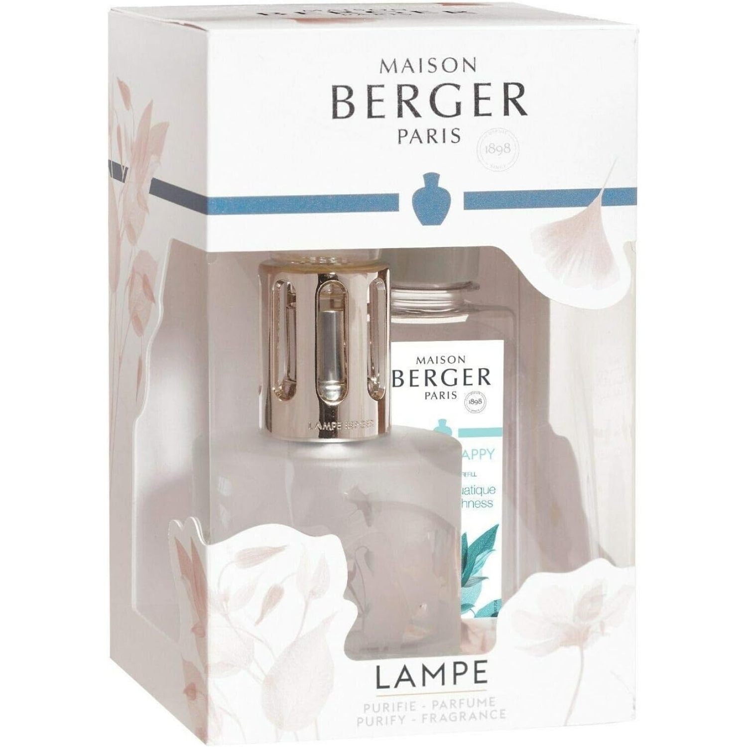 Lampe Berger GiftSet - Aroma Happy - Aquatic Freshness - Home Fragrance Diffuser - 10x8x6 inches ...