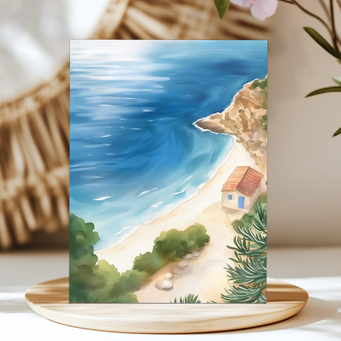 Lampedusa Rabbit Beach Print, Sicily Coastal Wall Art, Mediterranean ...