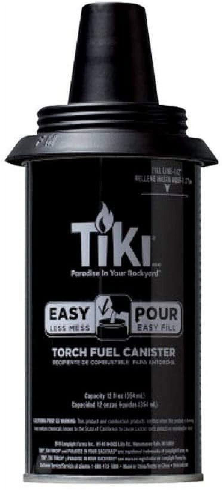 Easy Pour 12 Oz Metal Replacement Torch Canister with Durable ...